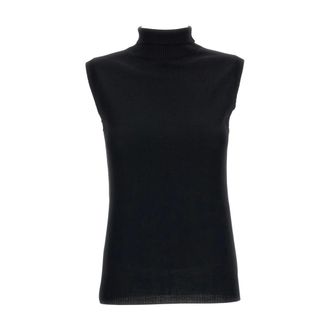 Sportmax Damen, Strickwaren, Schwarzk, SGr&ouml;&szlig;e