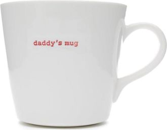 Keith Brymer Jones Kaffeetasse mit Aufschrift Daddys Mug, Größe XL, Weiß