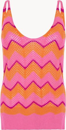 Kujten Top cachemire col V sans manches - Top Tulio