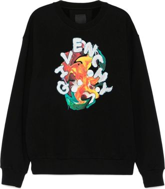Givenchy Psychedelic Sweatshirt - Schwarz