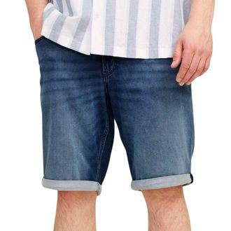 Jack & Jones JACK&JONES Herren Jjirick Jjicon I.k Mf 118 Sn Shorts, Blue Denim, XXL