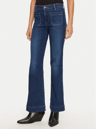 Wrangler Jeans 112351028 Dunkelblau Flare Fit