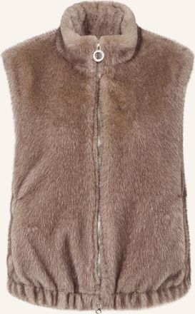 Fuchs Schmitt Fuchs Schmitt Kunstfell-Weste Detroit beige