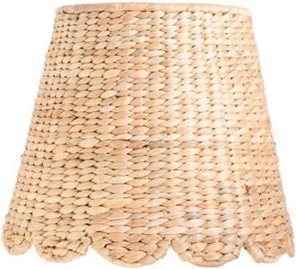 Zafferano Poldina XXL Cover Wasserhyazinthe, Handgewebt, Cover Für Tischlampe, Abdeckung Kompatibel Mit Poldina Lampen, Handgefertigt, Ø31,5 x 27 cm