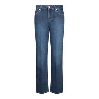 7 For All Mankind Damen, Jeans, Blau, W28Gr&ouml;&szlig;e