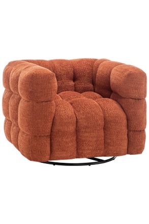 Livetastic Sessel Cuddle, Orange, Textil, 94x83x71 cm, Wohnzimmer, Sessel, Sonstige Sessel