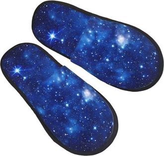 Generic Pantoufle Motif De No&euml;l Enneig&eacute; &Agrave; &Eacute;toiles Floues Chaussures Maison L&eacute;g&egrave;res Chaussons Pour Ext&eacute;rieur Femme Unisex L