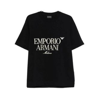 Emporio Armani Herren, Oberteile, Schwarzk, MGr&ouml;&szlig;e