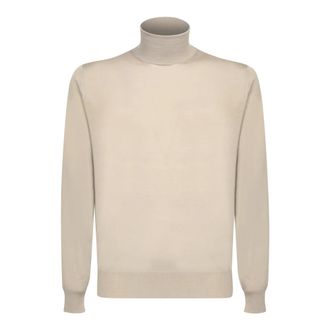 Dell'Oglio Beige Strickwaren f&uuml;r M&auml;nner Aw24 - - Knitwear - Herren - Beige - L