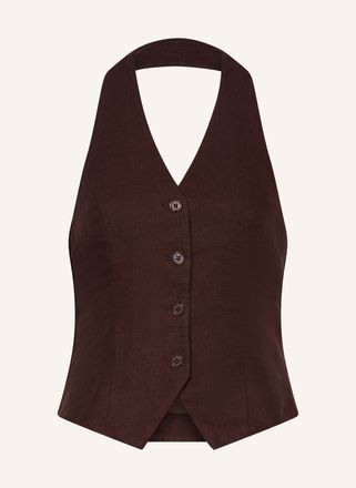 Moss Copenhagen Msch Copenhagen Blazerweste Mschnaira Claritta braun