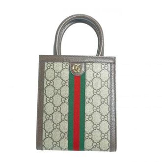 Gucci Pre-owned Toile sacs-gucci - Femme - Pre-owned - Beige - Taille: ONE Size