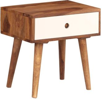 vidaXL Nachttisch Massivholz Akazie 45x30x45 cm Vidaxl