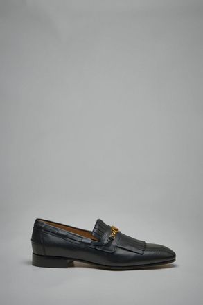Valentino VLogo Signature Kidskin Loafer with Fringes