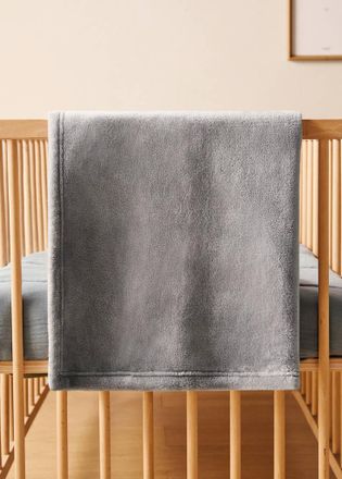 Mango Couverture polaire enfant gris clair/pastel - Home - 70X100cm - MANGO HOME