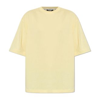 Jacquemus Rond Carre T-Shirt - - Tops - Herren - Gelb - M