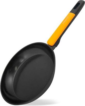 Fackelmann Fackelmann Bratpfanne Soft - Ø 28 cm aus geschmiedetem Aluminium, mit Greblon CK2 Ceramic Beschichtung, Soft-Touch Griff, Reinigung per Hand, Orange