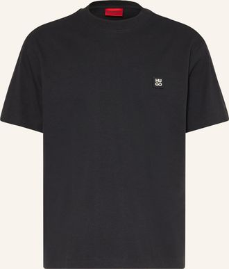 HUGO BOSS Hugo T-Shirt Drostee schwarz