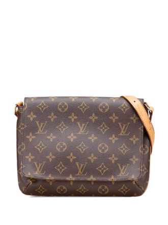 Louis Vuitton sac porté épaule Musette Tango à motif monogrammé (2001 - Marron