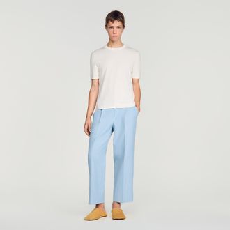 Sandro T-Shirt aus Strick