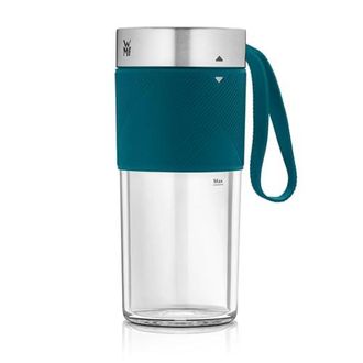 WMF K&uuml;chenminis Mix on the Go 300 ml, Mini Mixer to Go, USB Mixer Smoothie Maker, aufladbarer Personal Blender, tragbarer Mixer f&uuml;r Smoothies, Shakes, pet