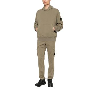 Stone Island Homme, Sweatshirts et sweats &agrave; capuche, Vert, Taille: M SweaT-shirt &agrave; capuche S0A20