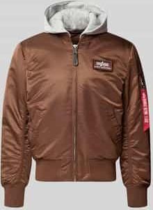 Alpha Industries Regular Fit Bomberjacke mit Kapuze