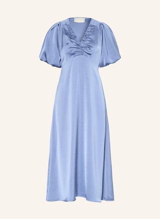 Neo Noir Neo Noir Satinkleid Illana blau