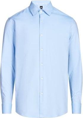 HUGO BOSS Chemise Slim Fit en popeline de coton