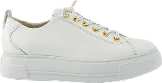Paul Green Sneaker 5465-038, Glattleder, Weiß, Damen EU 3,5/36