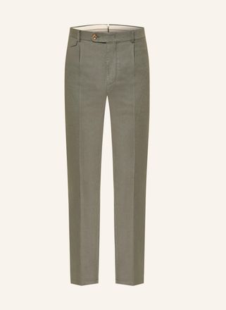 Windsor Windsor. Anzughose Silvi Extra Slim Fit Mit Leinen gruen