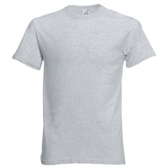 Fruit Of The Loom Herren T-Shirt Ss022m, Grau - Heather Grey, M