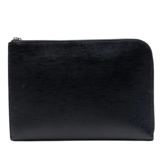 Louis Vuitton Pre-owned Pochette Jour - Femme - Pre-owned - Noir - Taille: ONE Size
