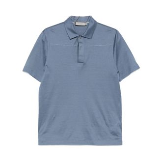 Canali Polo MC - - Tops - Herren - Blau - L