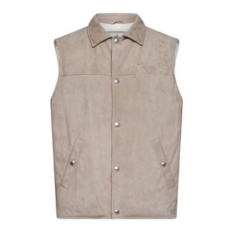 Brunello Cucinelli Homme, Vestes, Beige, Taille: L Vestes