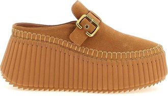 Chlo&eacute; Mules - Beige