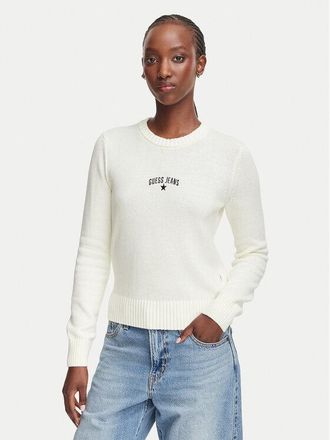 Guess Pullover W6YR40 Z1074 Creme Regular Fit