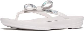 FitFlop iQUSHION GLITZ-BOW FLIP-FLOPS