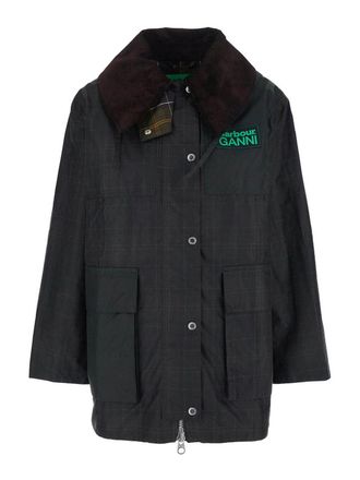Ganni Veste Casual - Marron
