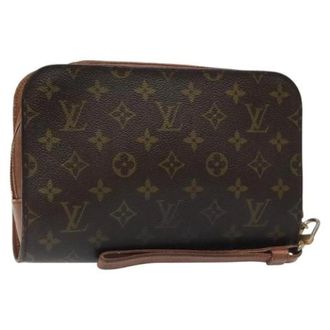 Louis Vuitton Pre-owned Toile pochettes-minaudieres - Femme - Pre-owned - Brun - Taille: ONE Size