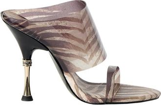 Just Cavalli Femme, Chaussures, Multicolore, Taille: 37 EU Sandalo stampa palma