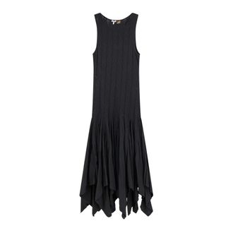 Loewe Femme, Robes, Noir, Taille: 36 FR Robe longue en coton brod&eacute; Paulas Ibiza