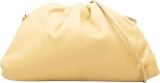 Bottega Veneta Pre-owned Mini Pouch - Femme - Pre-owned - Jaune - Taille: ONE Size