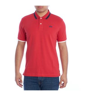 La Martina Modernes und elegantes Kurzarm-Polohemd - - Tops - Herren - Rot - S