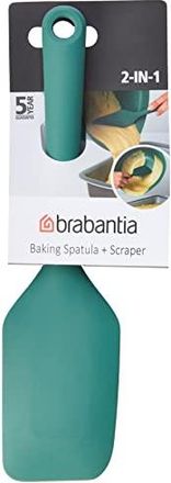 Brabantia (BRAA3) Spatule à pâtisserie plus grattoir en silicone - Fir Green