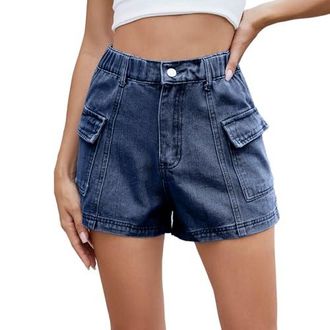 Generic Short De Bain Femme Blanc Cargo Simili Course Elastique Cuisse Ecru 48 Camel Electrostimulation Couture Survetement V&eacute;ritable Destroy Effiloch&eacute; Droit 