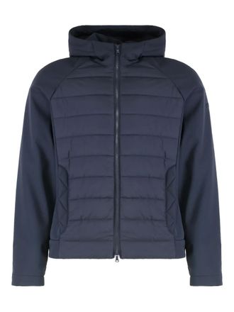 Paul & Shark veste crop Hybrid à zips multiples - Bleu