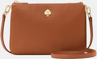 Kate Spade New York Kate Spade Kayla Dreifach-Umh&auml;ngetasche f&uuml;r Frauen in Warmes Lebkuchenbraun | Leder