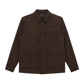 Xacus Camicia Classica - - Shirts - Herren - Braun - 2XL