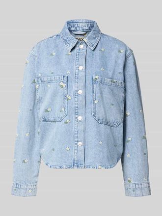 Only Regular Fit Jeansjacke aus reiner Baumwolle Modell CASSIE