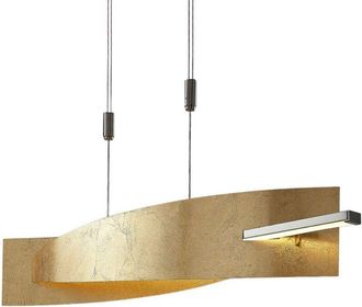 Lucande Gebraucht] Lucande Led H&auml;ngeleuchte Marija Pendelleuchte Deckenlampe Leuchte Gold Led 24 w B-Ware